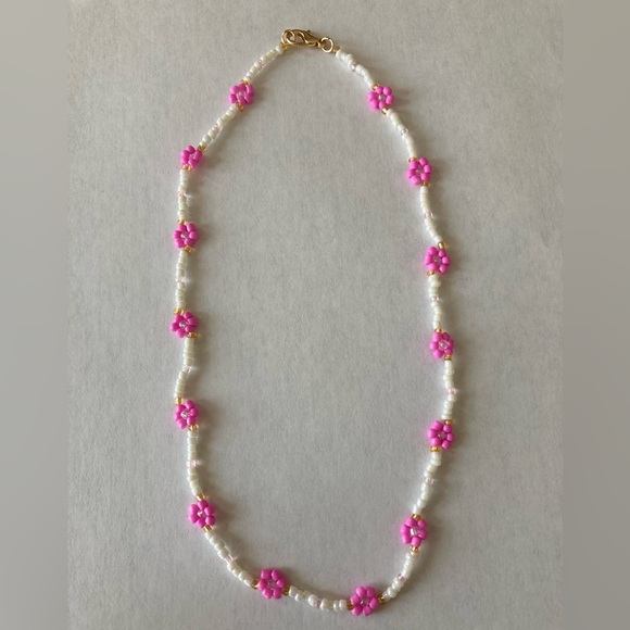 Accessories | Pink Daisy Chain | Poshmark